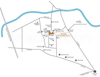 VB Ventures,HH,CM,CORP And K Associates Aundh Renaissance Map - Aundh ...