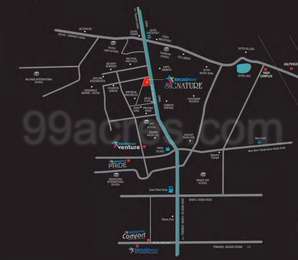 Arihant Broadway Signature Map - Sevasi, Vadodara Location Map