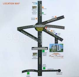 Builtron Constructions Builtron Royal Residency Map - Malakpet, Old ...
