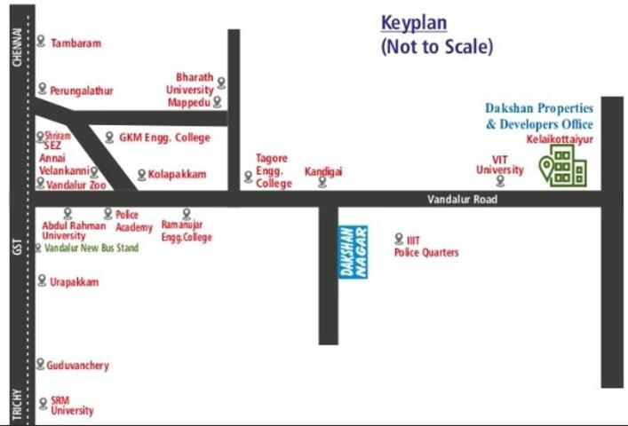 Dakshan Nagar Kandigai, Vandalur Kelambakkam Road Resale Price List ...