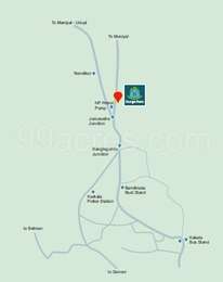 Durga Rama Map - Karkala, Udupi Location Map