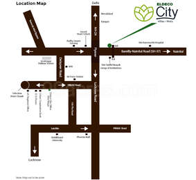 Eldeco Group Eldeco City Map - Bishop Dohna Road, Bareilly Location Map
