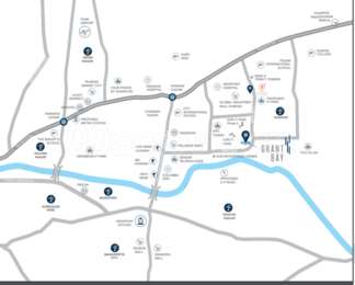 Gagan Developers Gagan Grant Bay Map - Kharadi, Pune Location Map