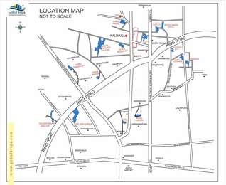 Gokul Kripa Colonizers Gokul Royal Green City 1 Map - Ajmer Road ...