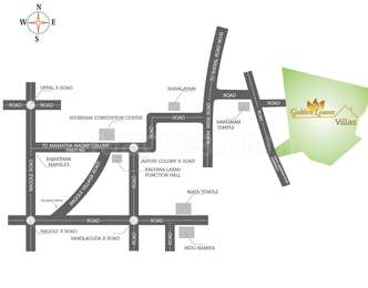Devi Constructions Hyderabad Devi Golden Leaves Villas Map - Uppal ...