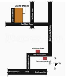 Grand Style Constructions Grand Deeps Map - Thoraipakkam, Chennai South ...