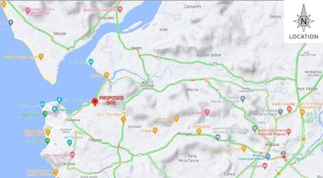 Green Wood Villas Map - Assagao, North Goa Location Map