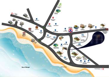 Iconica Capitol By Iconica Map - Madhurawada, Visakhapatnam Location Map