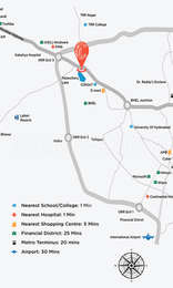 Incor Infrastructure Builders Incor Lake City Map - Patancheru ...