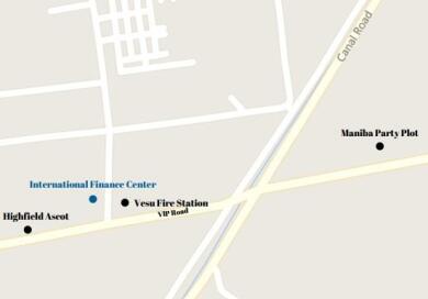 Surana SS Enterprise International Finance Centre Map - Vesu, Surat ...