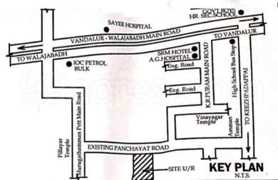 JG Property Developers Chennai JG Muthu Nagar Map - Padappai ...
