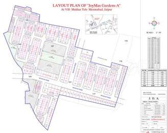 Residential land / Plot for sale in JoyMax Gardens A Ajmer Road Jaipur ...