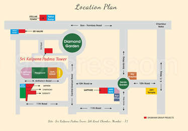 Shubham Group Shubham Sri Kalpana Padma Tower Map - Chembur East ...