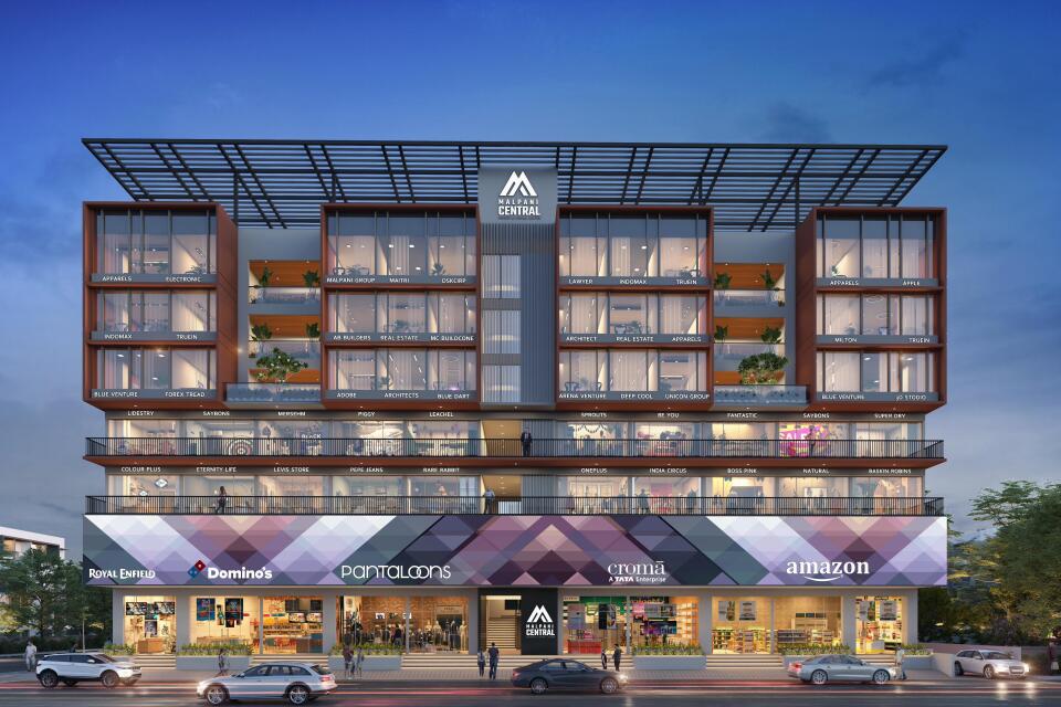 Malpani Central Trimurti Chowk, Nasik - Invest in Office spaces & Shops