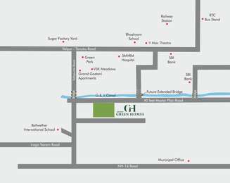 Satyasree Life Spaces Probuild Katuri Green Homes Map - Tanuku, West ...