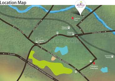 Kohinoor Group Pune Kohinoor Majesty Map - Talegaon Dabhade, Pune ...