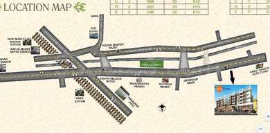 Skyliner Map - Garia, Kolkata Location Map