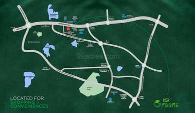 KSR Homes KSR Greens Map - Miyapur, Hyderabad Location Map
