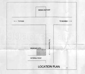 Lake House Map - Talegaon Dabhade, Pune Location Map