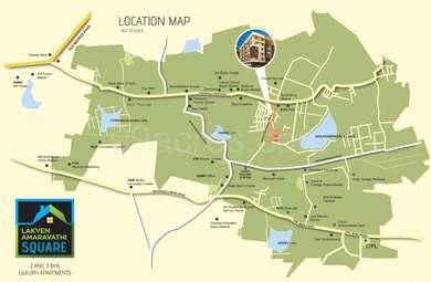 Amaravathi Projects Lakven Amaravathi Square Map - Hoodi, Bangalore ...