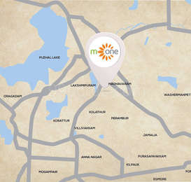 Lokaa Developer Lokaa M One Map - Madhavaram, Chennai Location Map