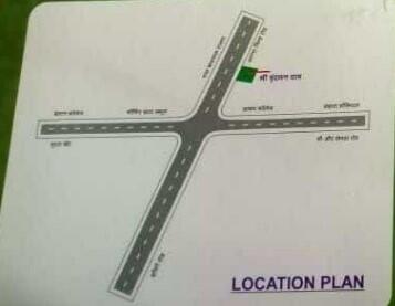 Shri VD Enterprises Shri Vrindavan Dham Map - Morar, Gwalior Location Map