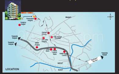 Siddhi Realty Siddhi Shubh Vatika Map - Badlapur (West), Mumbai Beyond ...