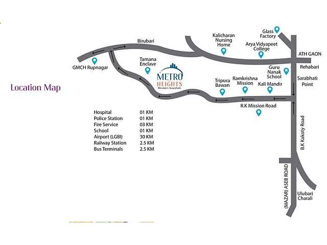 Metro Heights Birubari, Guwahati | Price List & Brochure, Floor Plan ...