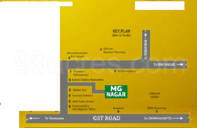 Ats Estates Builders MG Nagar Map - Guduvancheri, Chennai South ...