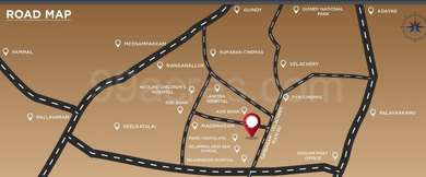 MGP Lands and Buildings MGP Dhanya Map - Madipakkam, Chennai Location Map