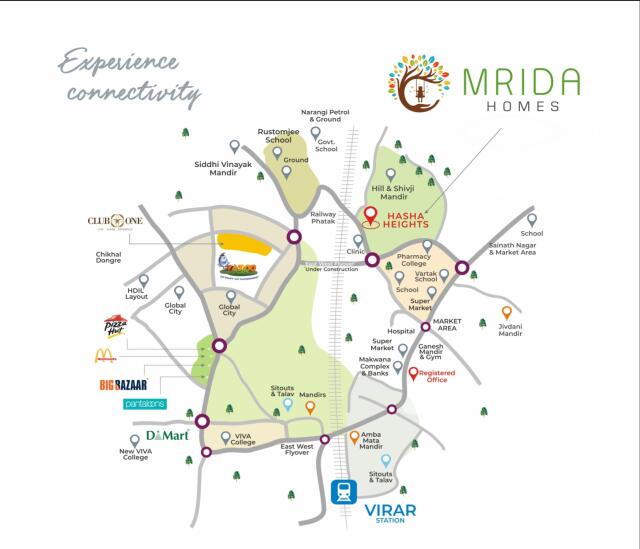 Mrida Homes Hasha Heights Mumbai, Virar East | Price List & Brochure ...