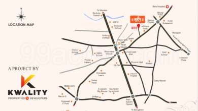 Kwality Properties Kwality Mrudang Residency Map - Tathawade, Pune ...