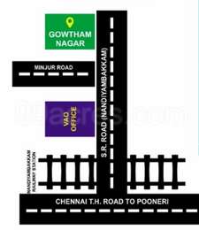 SVM Land Promoters SVM Gowtham Nagar Map - Minjur, Chennai Location Map