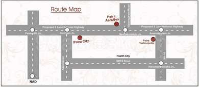 Patra Infrastructure Patra City Map - Sontyam, Visakhapatnam Location Map