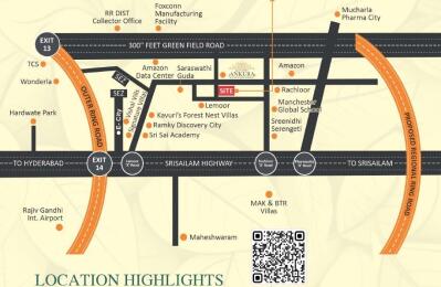 PSR County Map - Tukkuguda, Hyderabad Location Map