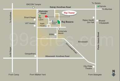 Bafna Jangda Group Bafna Jangda Raj Tower Map - Gokul Nagar, Pune East ...