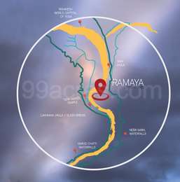 Ramaya Project Map - Laxman Jhula, Rishikesh Location Map