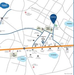 Roshan Milestone Map - Tathawade, Pune Location Map