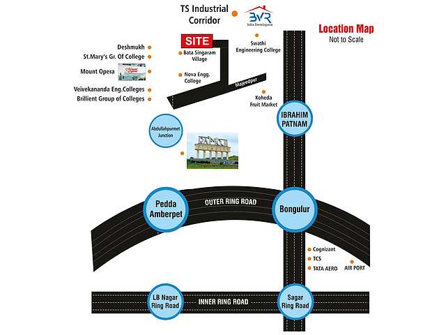 Sai Akshitha Eastern Meadows Hyderabad, Batasingaram Village Resale ...