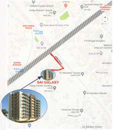 Sai Galaxy Map - Dombivli East, Thane Location Map