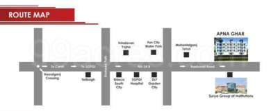 Saiiansh Buildcon Saiiansh Apna Ghar Map - Mohanlalganj, Lucknow ...