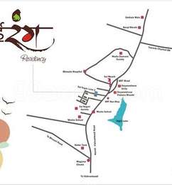 Sairang Residancy Map - Dighi, Pimpri Chinchwad Location Map