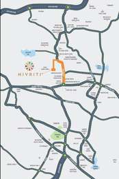 Satya Sree Developers Satya Sree Nivriti Map - Miyapur, Hyderabad ...