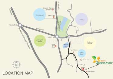 Shree Associates Katraj Shree Ganesh Vihar Map - Katraj, Pune Location Map