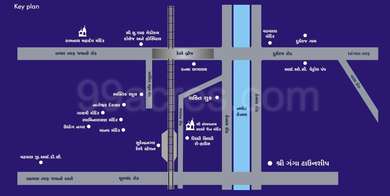 Shree Ganga Township Map - Patdi, Surendranagar Location Map