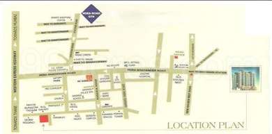 Shubh Ashish Map - Mira Road East, Mira Bhayandar Location Map