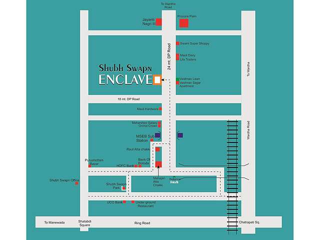 Shubh Swapn Enclave Nagpur, Manish Nagar Resale Price List, Brochure ...