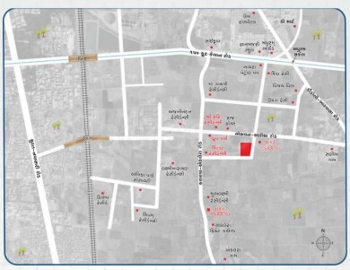 Shubham Villa Map - Choryasi, Surat Location Map