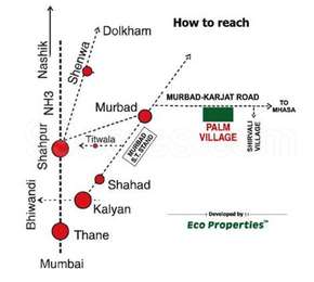 Eco Realties Eco Palm Village Map - Murbad, Mumbai Beyond Thane ...