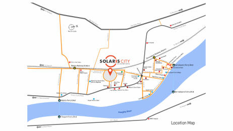 Eden Realty Group Solaris City Serampore Map - Serampore, Kolkata West ...